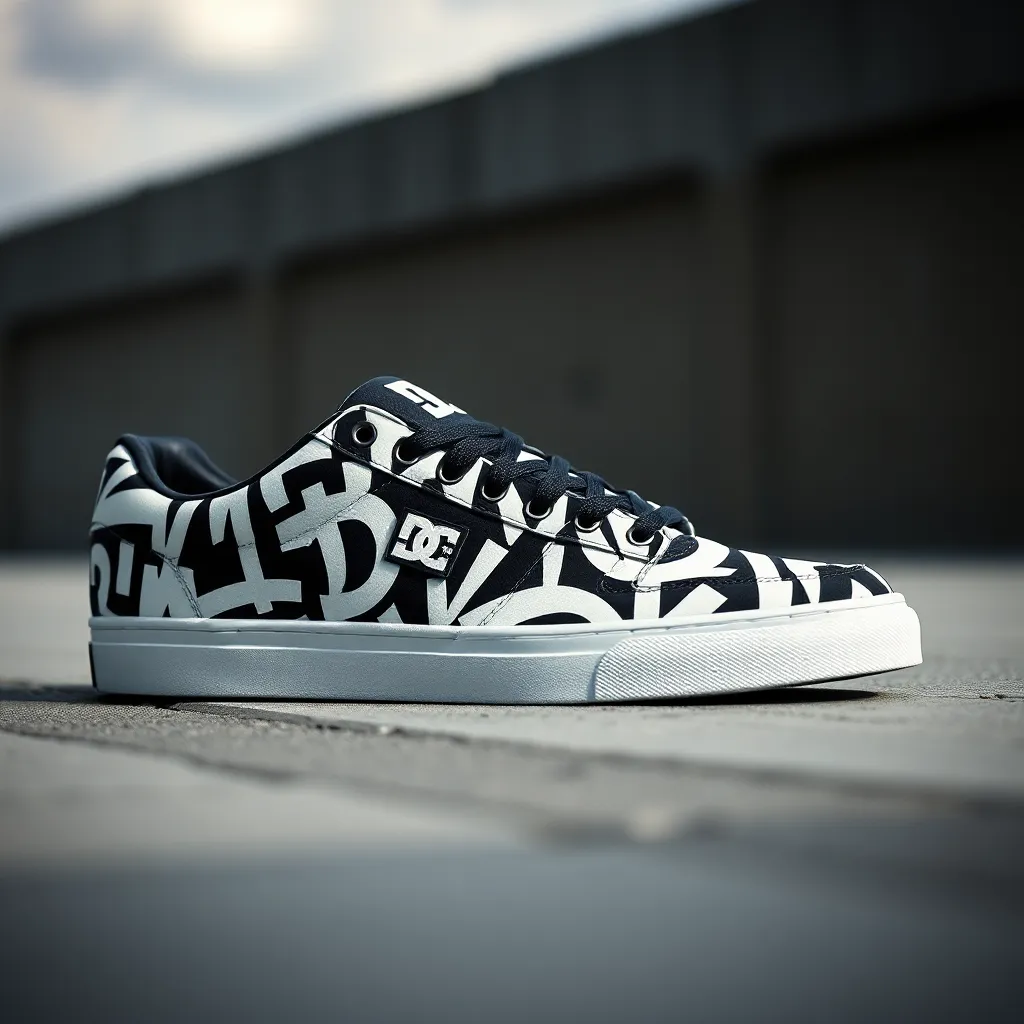 A Deep Dive into the DC Shoes Court Graffik Black & White