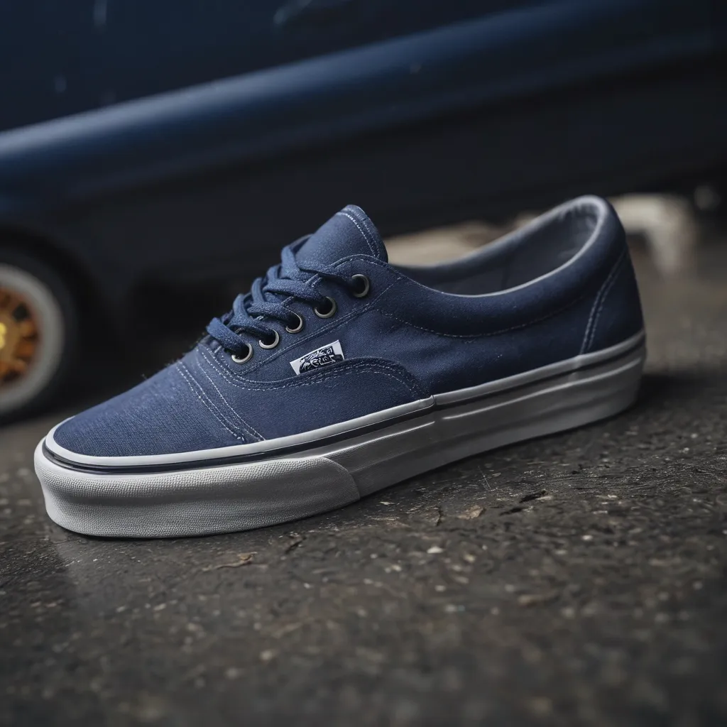 Navy Blue Platform Vans: A Skate Perspective