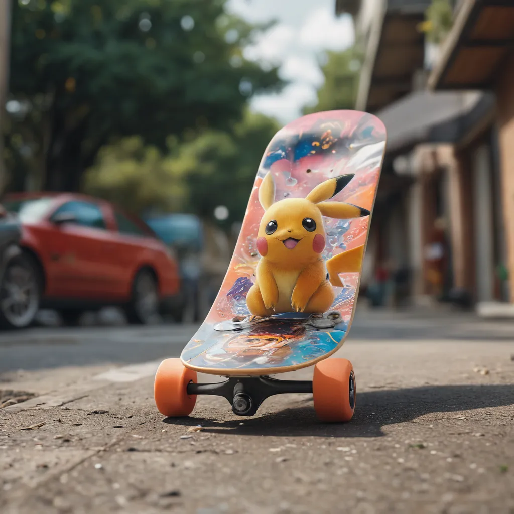 Pokemon and Skateboarding: The Perfect Deck Fusion