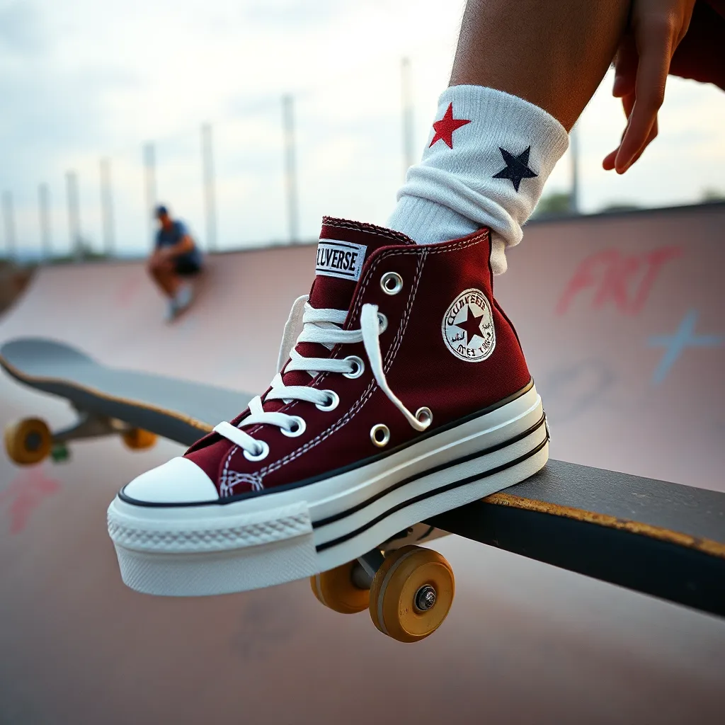 The Appeal of Brown Platform Converse in Skate Culture