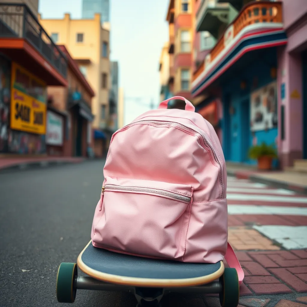 The Practical Appeal of Pastel Pink Backpacks for Skaters
