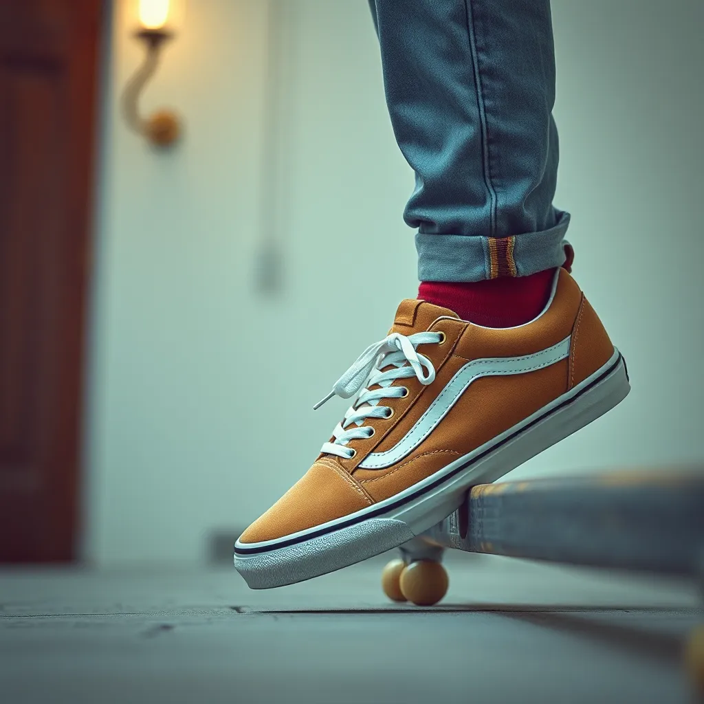 In-Depth Look at Vans Old Skool Beige Suede Sneakers