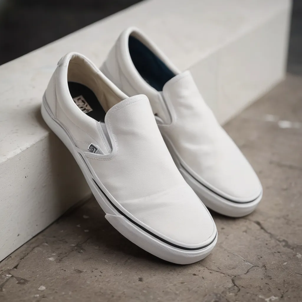Exploring White Canvas Vans Slip-Ons: A Comprehensive Analysis