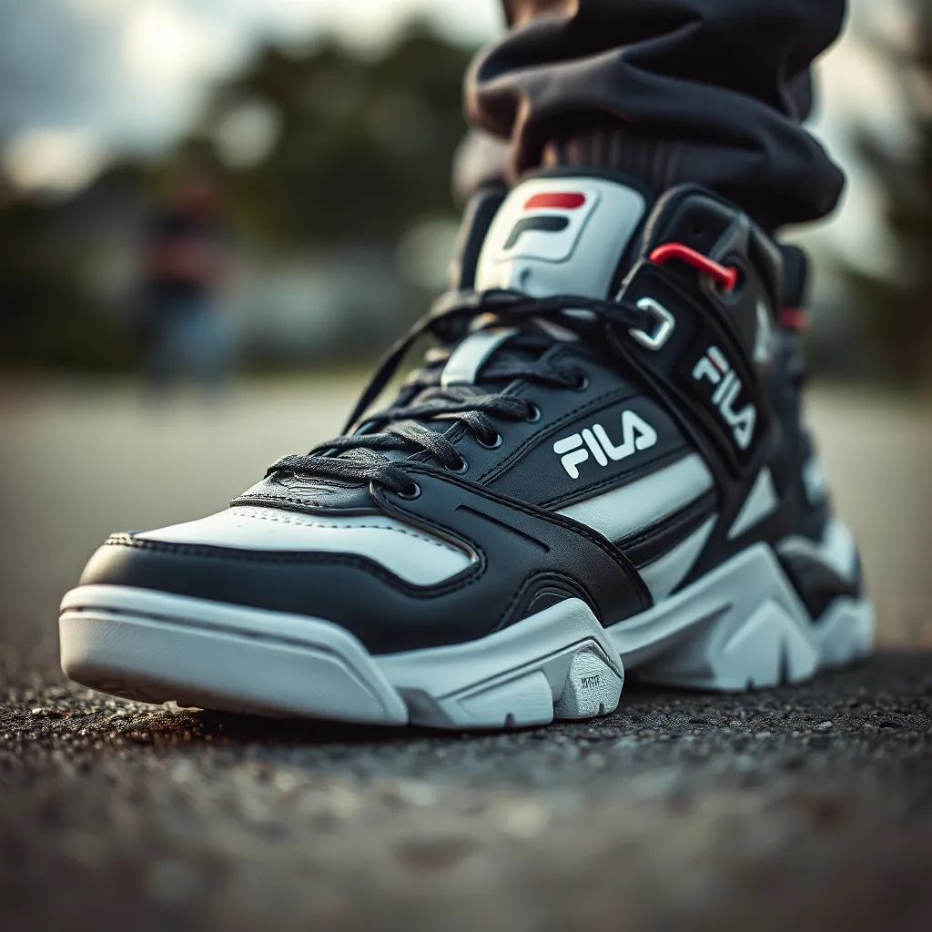 Exploring the Fila Disruptor 2: Black and White Edition