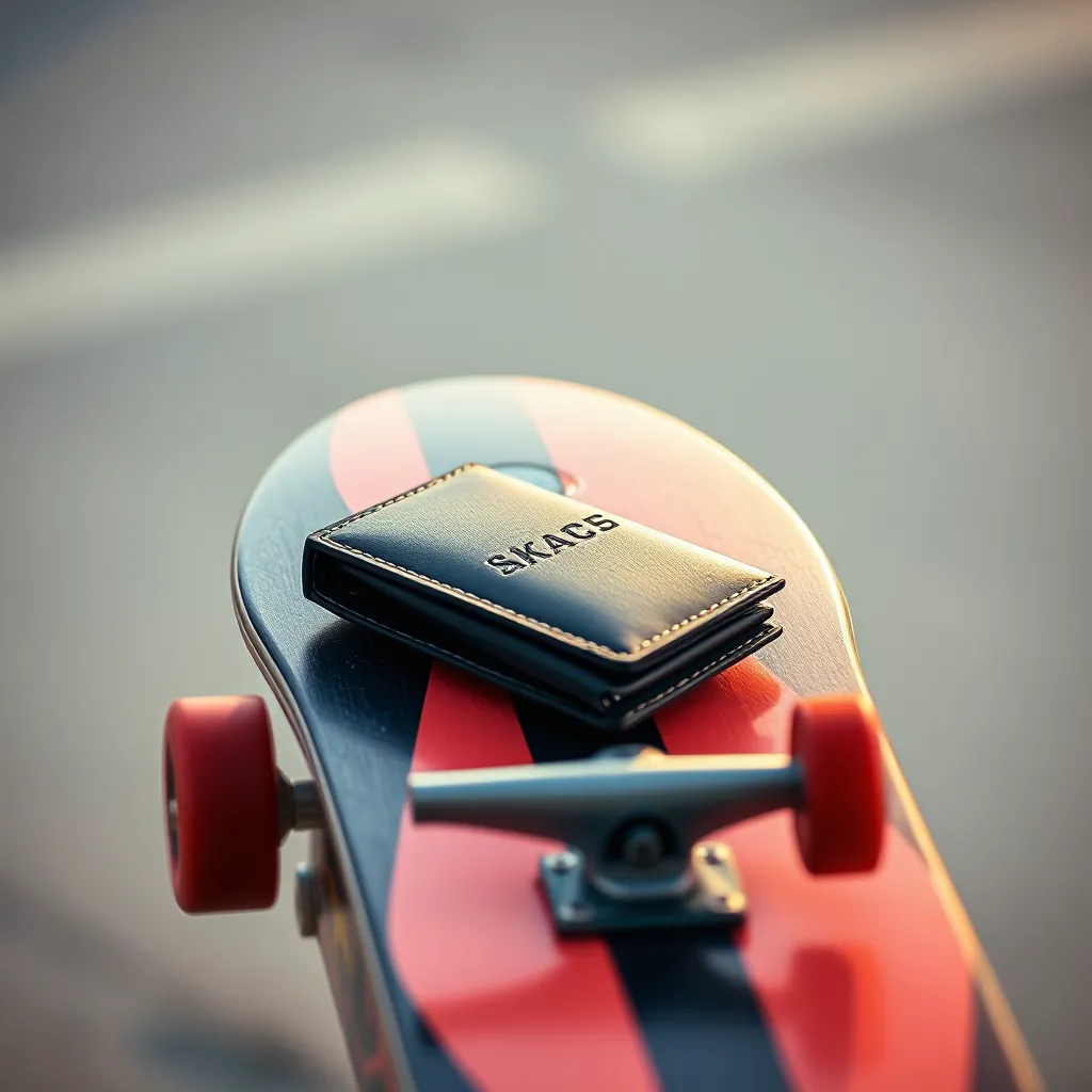 The Skater Wallet: Essential Accessories for Skateboarders